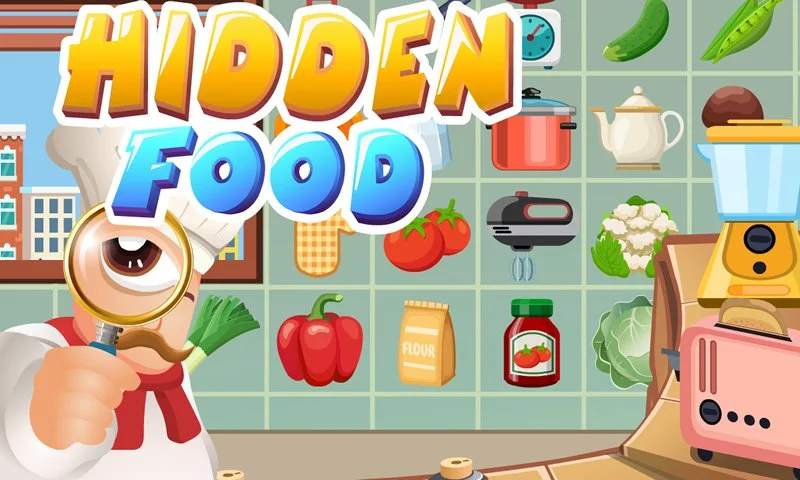 Hidden Food - Juega gratis en línea